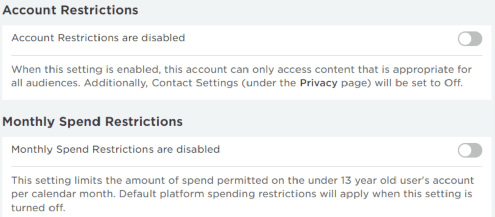 How to Set Up Roblox Account, Game, and Privacy: 2022 Ultimate Guide ...