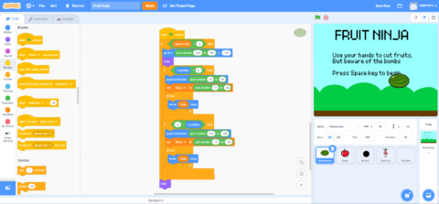 How To Create The Viral Fruit Ninja Game In Scratch: Beginners Guide ...