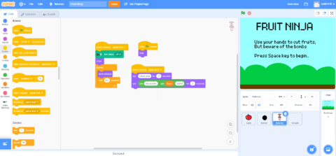 How To Create The Viral Fruit Ninja Game In Scratch: Beginners Guide ...