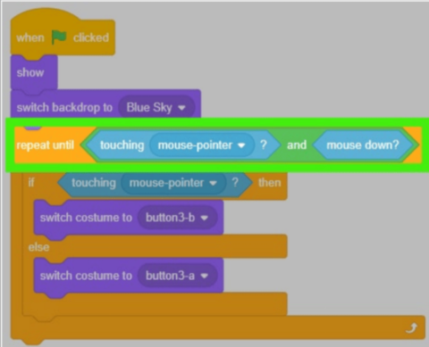 How To Create A Start Screen In Scratch: Repeat, If/Else, Broadcast ...
