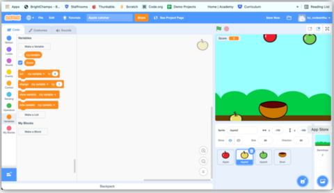 How To Make An Interesting Apple Catcher On Scratch - BrightChamps Blog