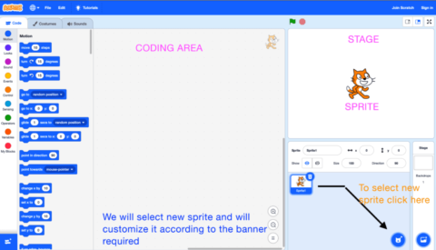 How To Make A Creative Banner In Scratch For Web Design & Many More ...