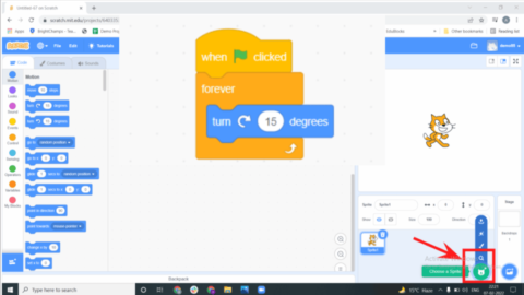 Scratch 101: How To Make A Sprite Spin in Scratch? - BrightChamps Blog