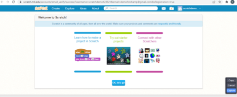 How To Confirm and Verify Your Scratch Account & Share Your Projects ...
