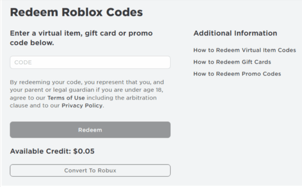 How To Redeem Roblox Gift Card In 2022: Robux Redeem Guide ...