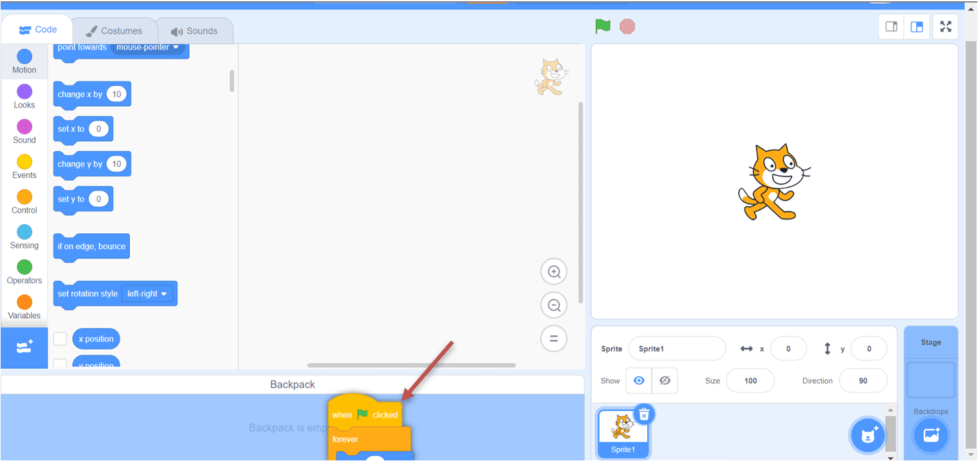 What Is A Backpack In Scratch And How To Use It - Explained ...