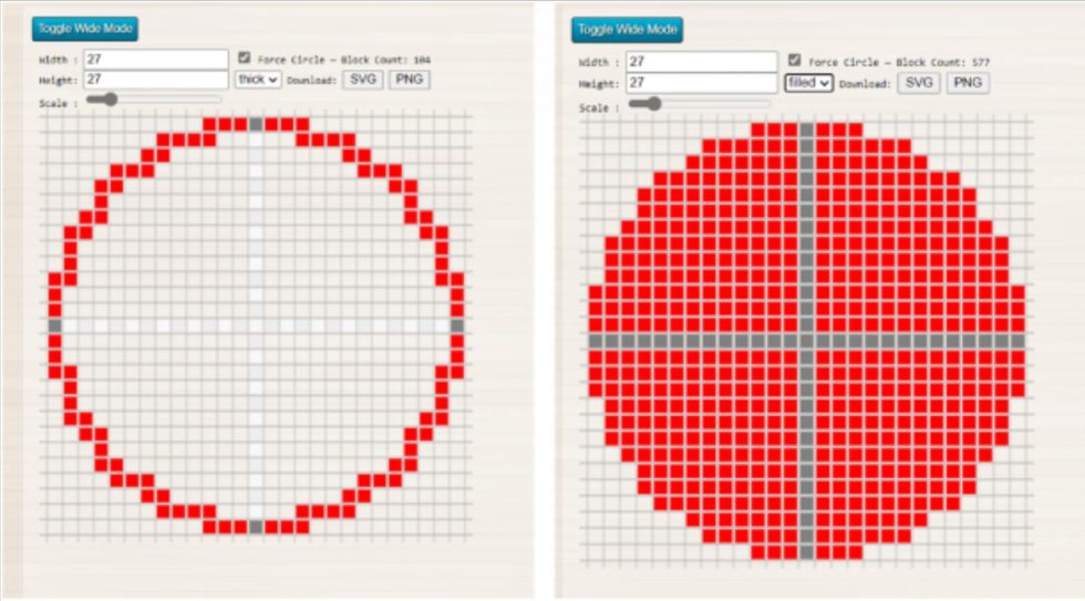 Minecraft Circle Chart Top Tools To Generate Minecraft Circle Brightchamps Blog